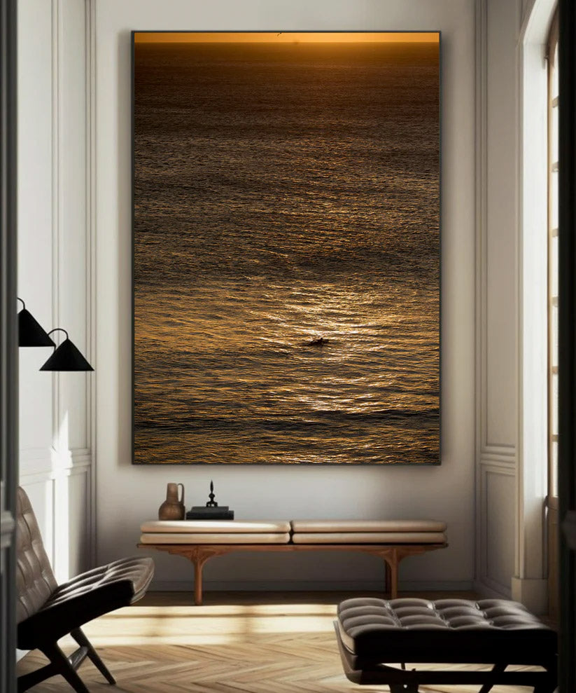 ALONE IN GOLD – Frederic Pinet Art